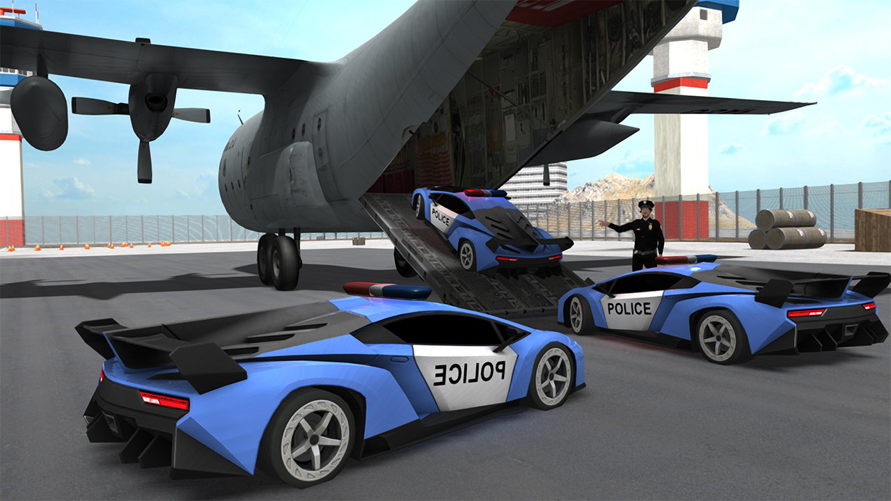 US Police Vehicle Cargo Plane Transporter - App on Amazon Appstore