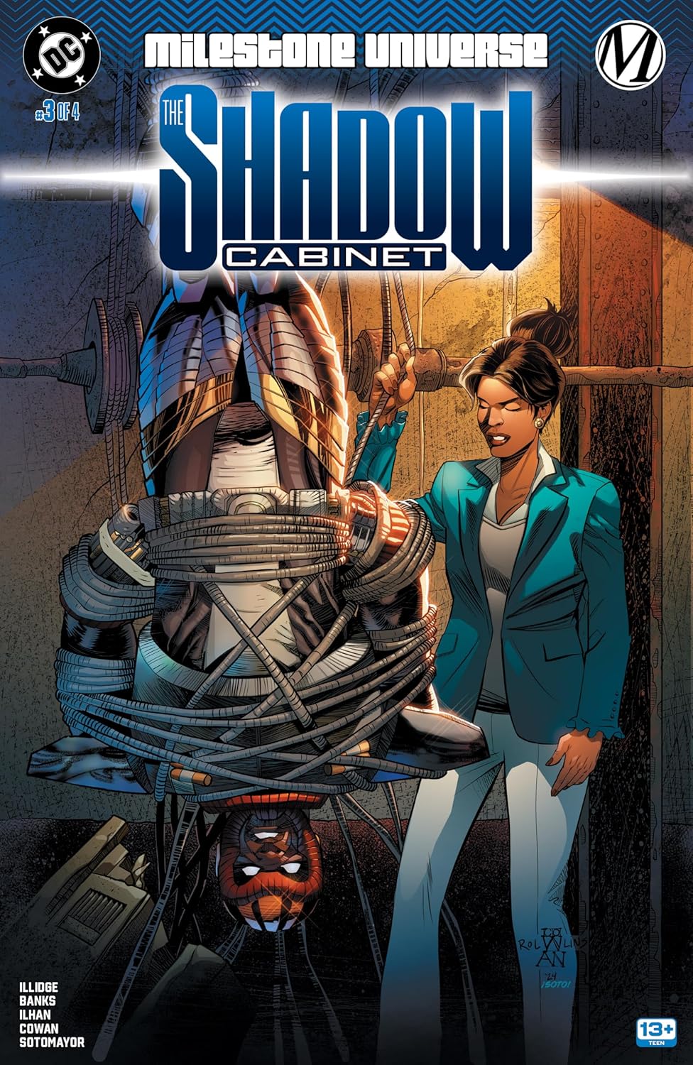 Amazon.com: Milestone Universe: The Shadow Cabinet (2024-) #3 eBook : Illidge, Joseph P., Ilhan ...