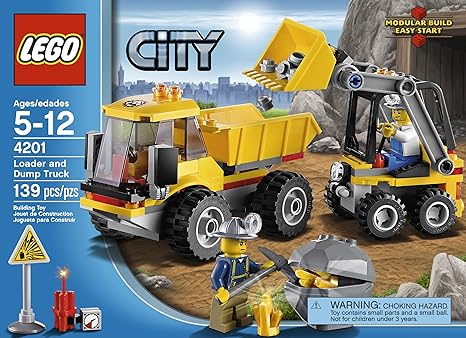 Amazon.com: LEGO City 4201 Loader and Tipper : Toys & Games