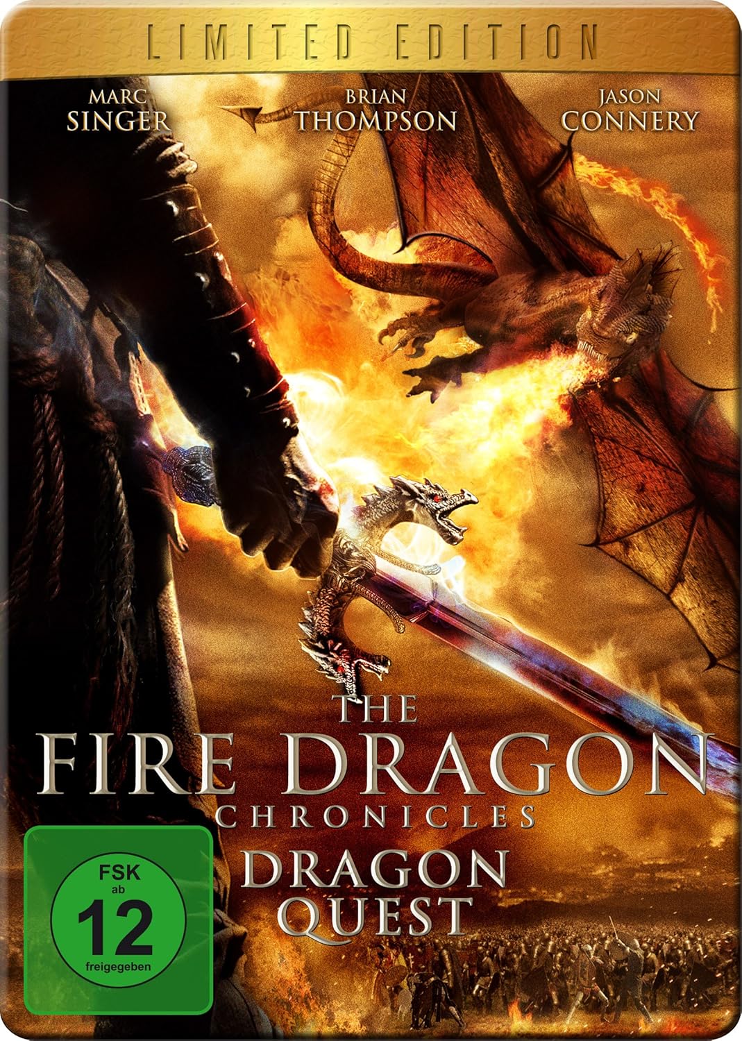 The Fire Dragon Chronicles - Dragon Quest - Metal-Pack [Limited Edition ...