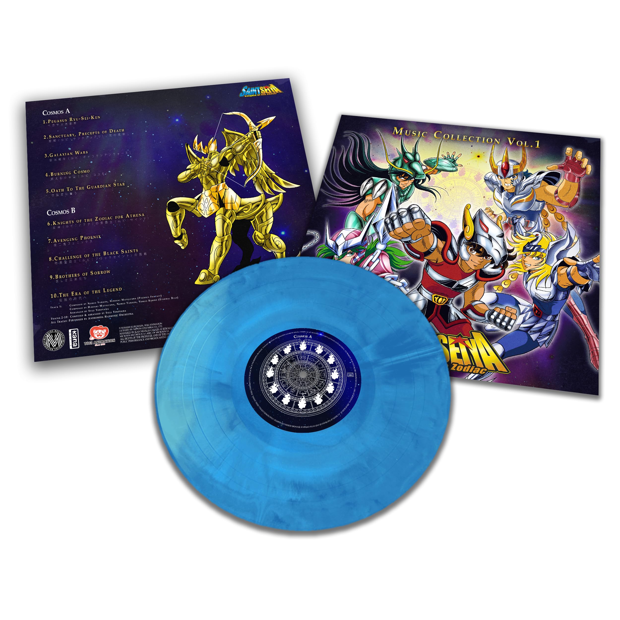 Saint Seiya (Original Soundtrack) (Vinyl): Amazon.com.mx: Música