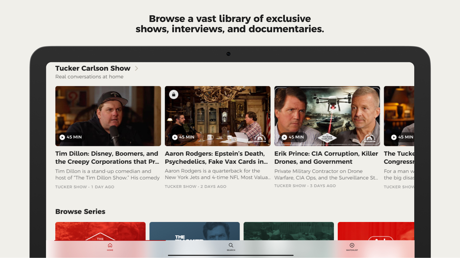 Tucker Carlson Network - App on Amazon Appstore
