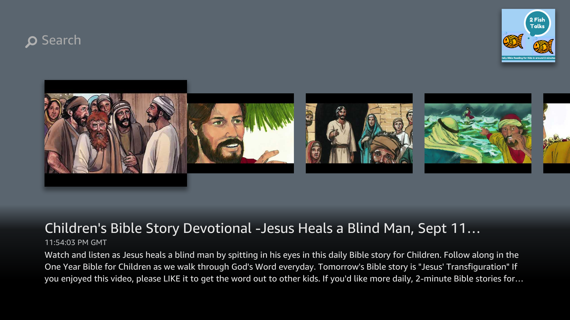 2 Fish Talks- Daily Bible Stories Kids Devotions - App on Amazon Appstore