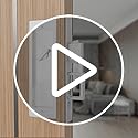 LWZH Privacy Pocket Door Lock Hardware, Hidden Handles, Privacy Pocket ...