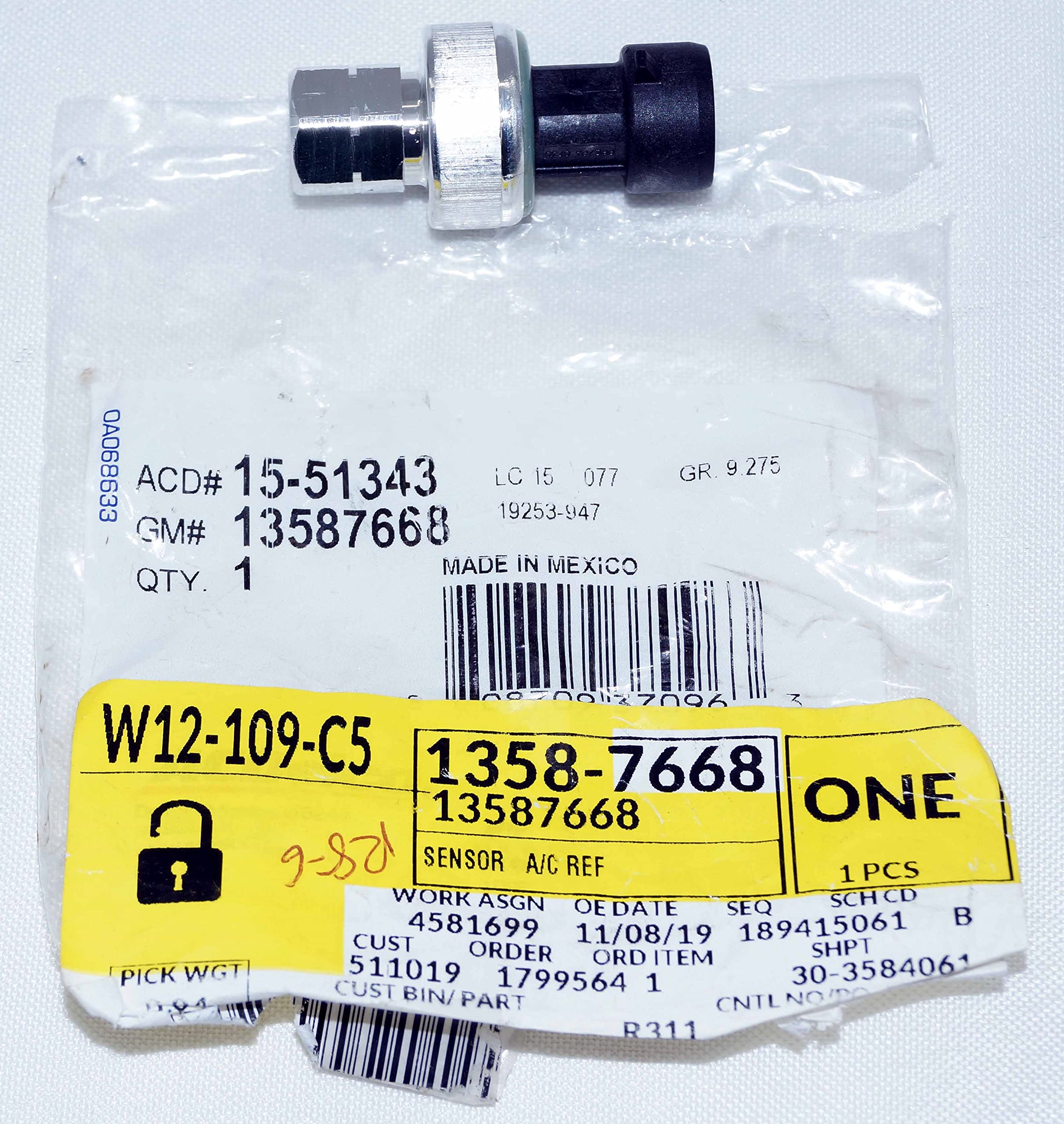 Amazon.com: Genuine GM Parts - (S Sensor (13587668) : Automotive
