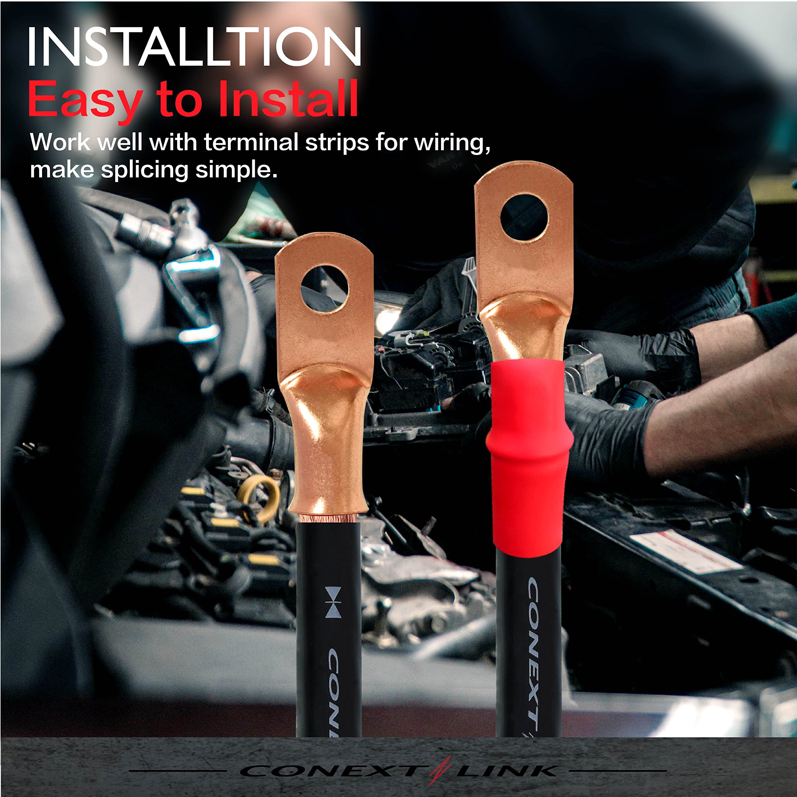 Butt Crimp Copper-Aluminium Tube Butt Splice Terminals Battery Welding ...
