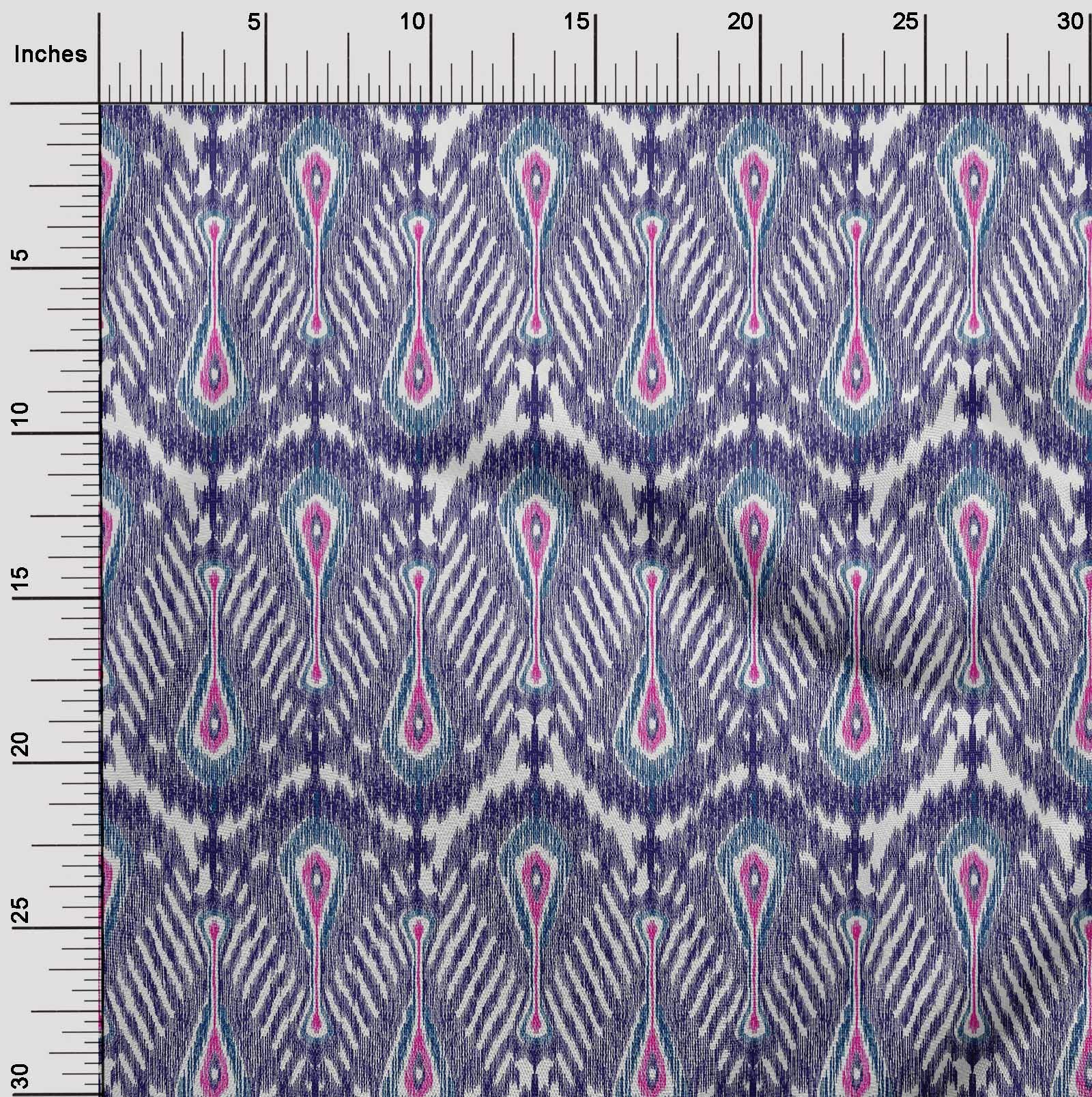 Large Ikat Print Fabric Ikat Fabric Salisbury & Manus