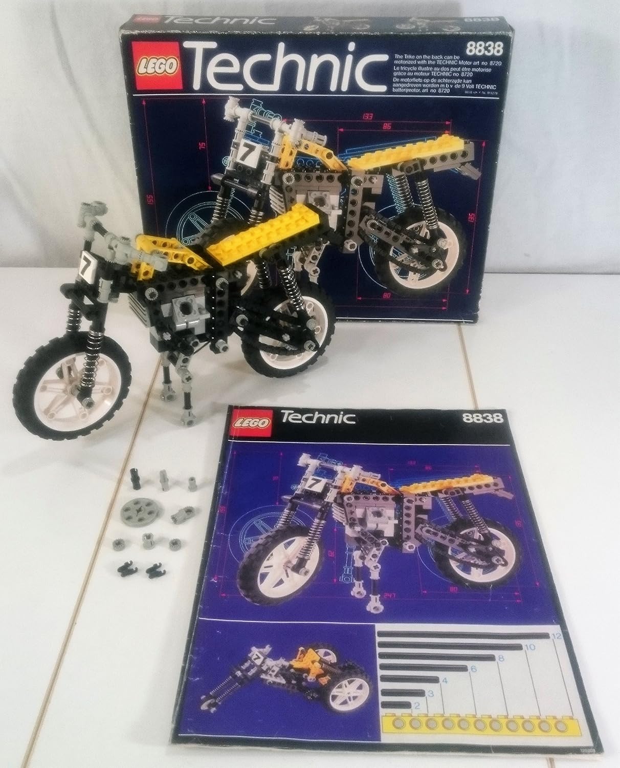 LEGO Technic 8838 Shock Cycle : Amazon.co.uk: Toys & Games