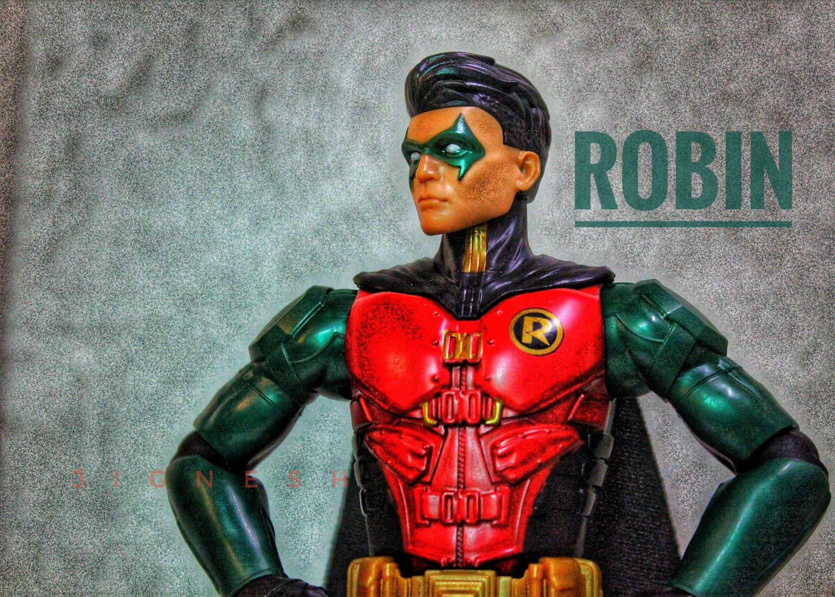 Buy Batman Missions True-Moves Robin Figure Multicolor Online at Low ...