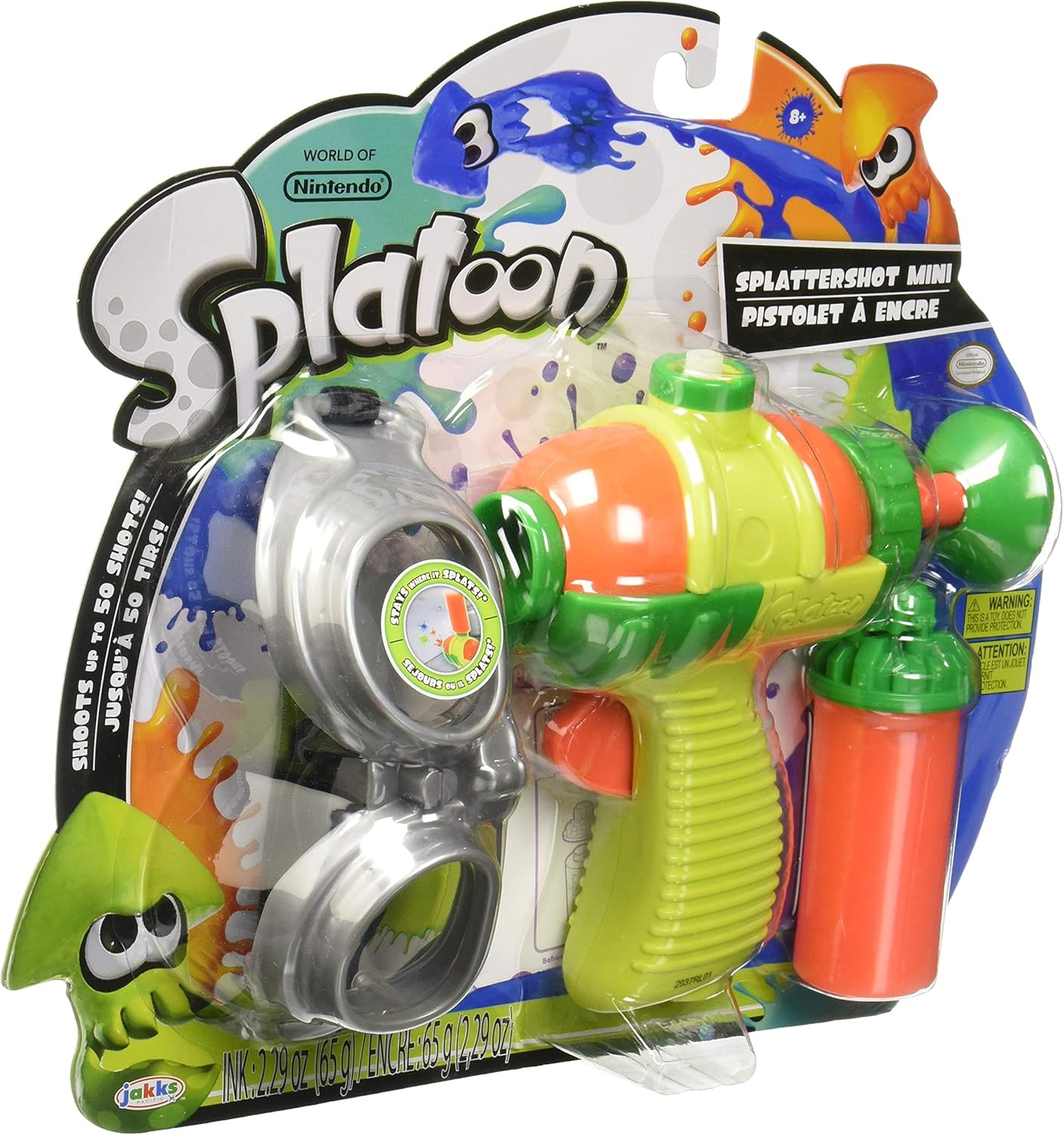 Nintendo Role Play Splatoon Splattershot Quickshot Blaster : Amazon.com ...