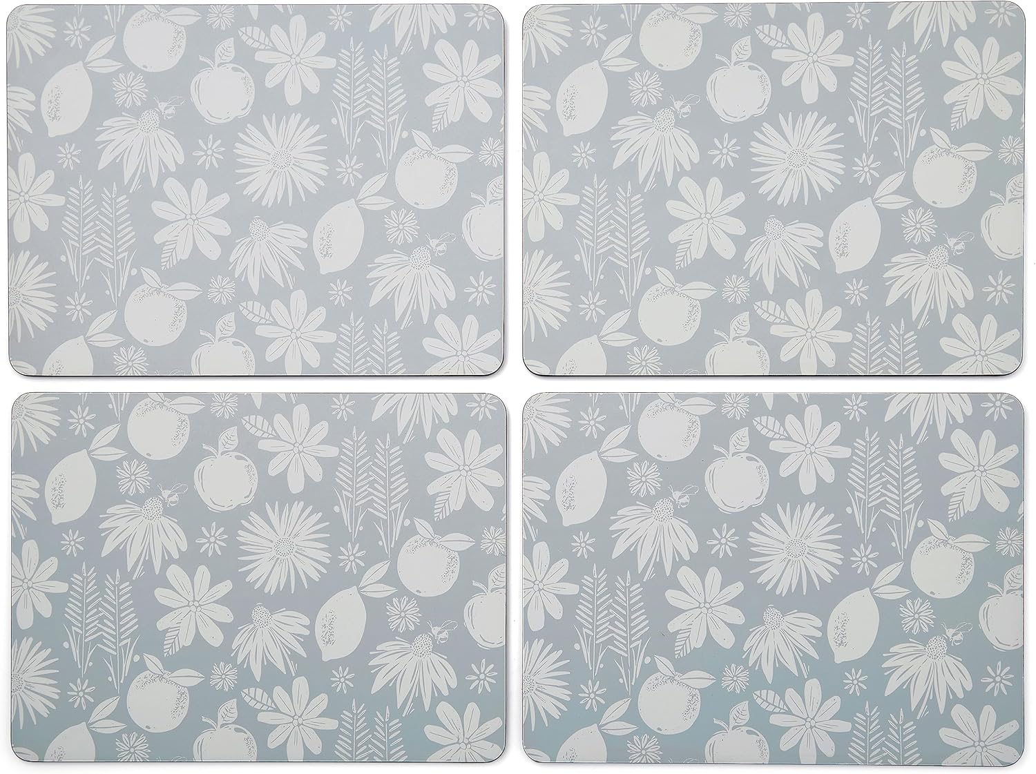 Cooksmart Pack of 4 Table Place Mats | Place Mats For Table With ...