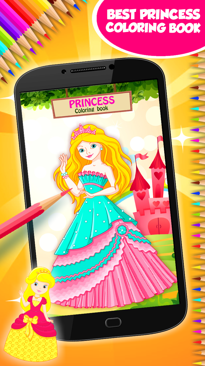 Princess Coloring Book - App on Amazon Appstore