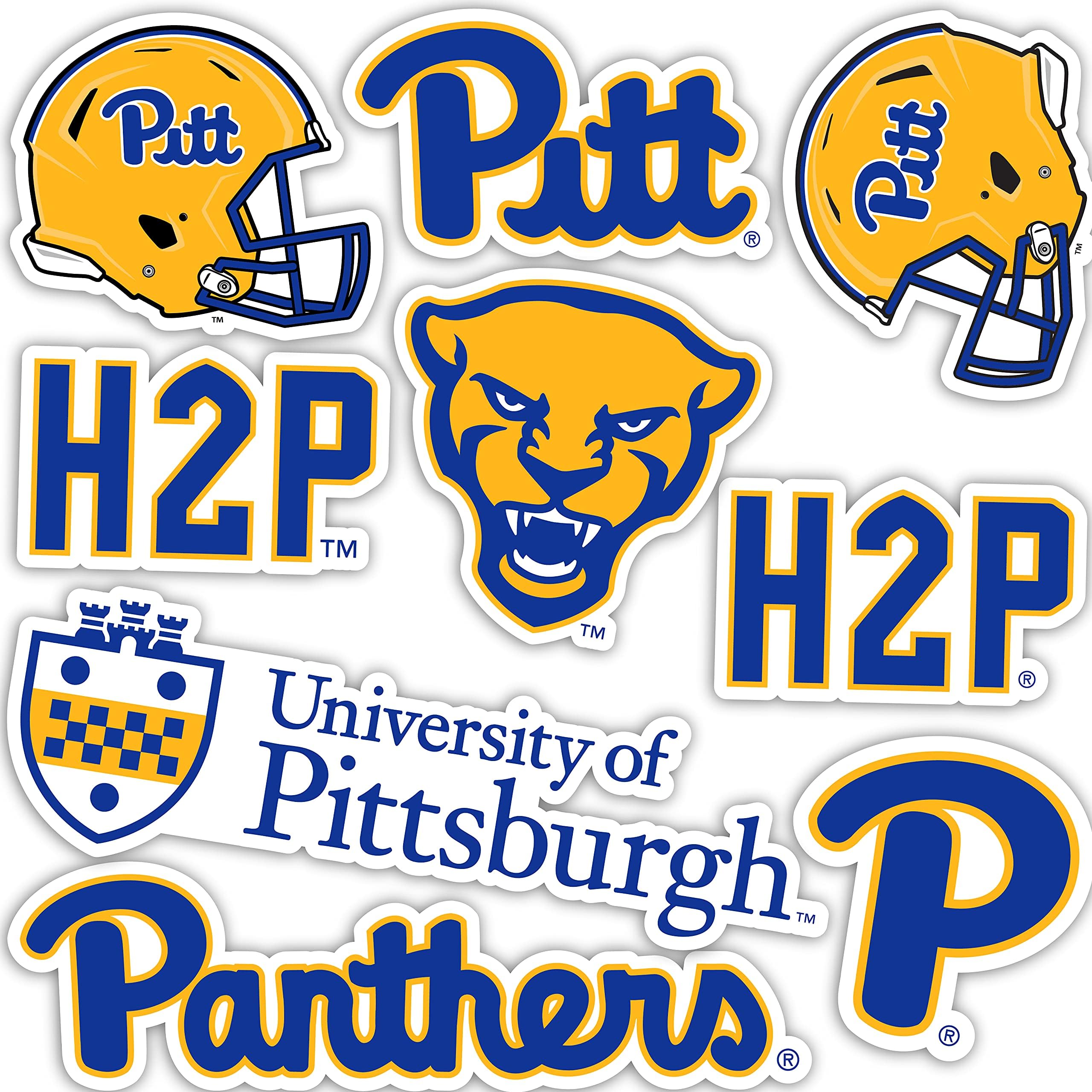 Amazon.com: Pittsburgh Panthers 4 Inch Vinyl Mascot Sticker Officially ...