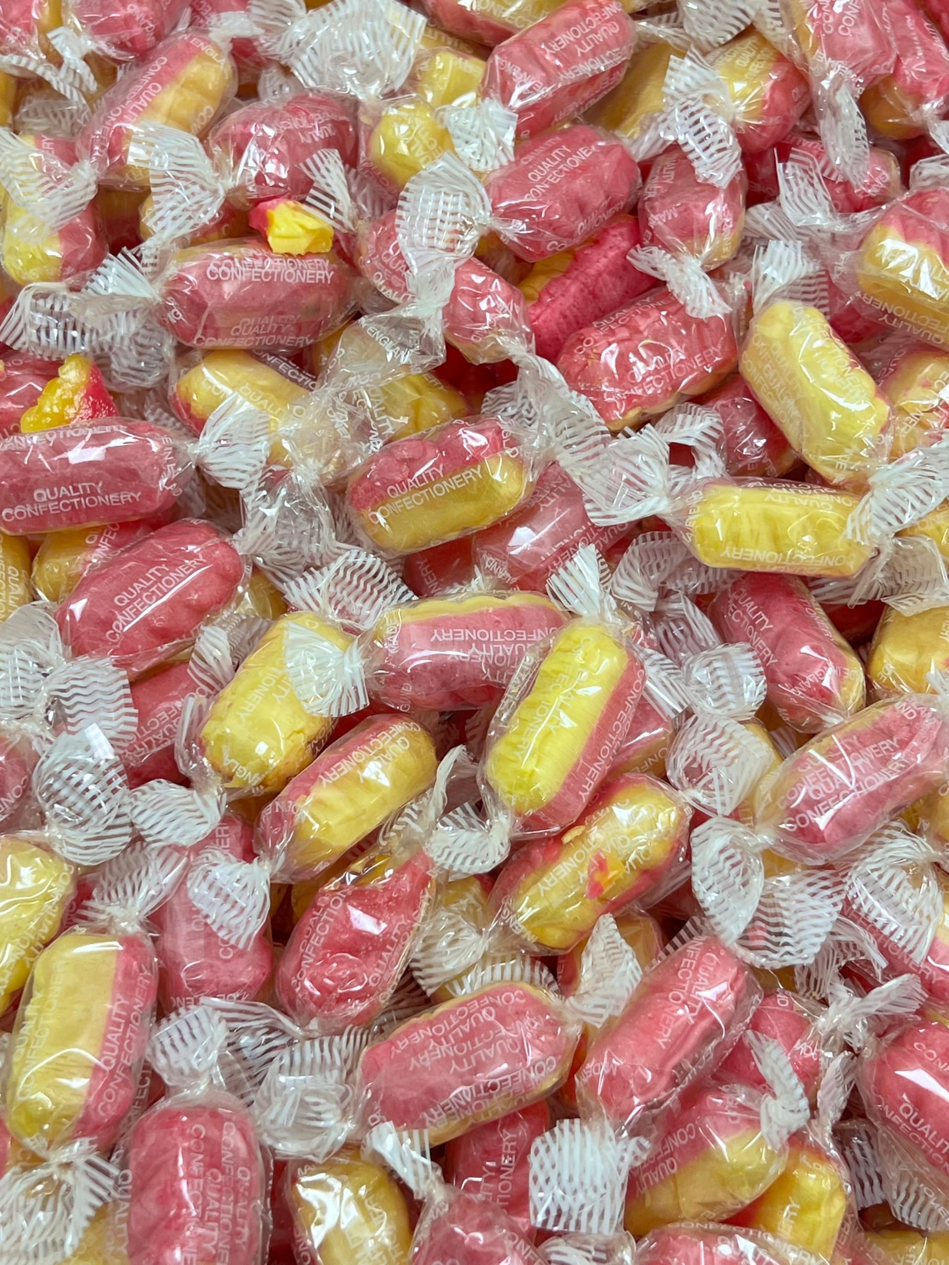 Rhubarb and Custard Hard Boiled Sweets - Individually Wrapped - Perfect ...