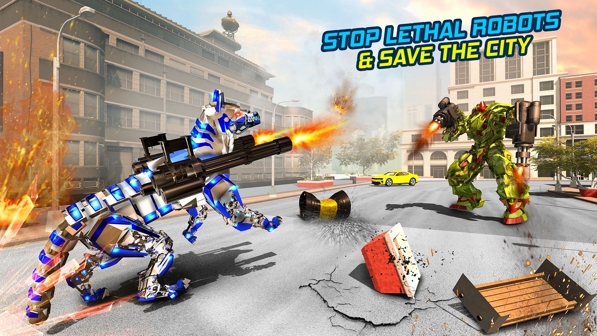 Police Dog Robot Transform – Mech Robotic Action Games - App on the ...
