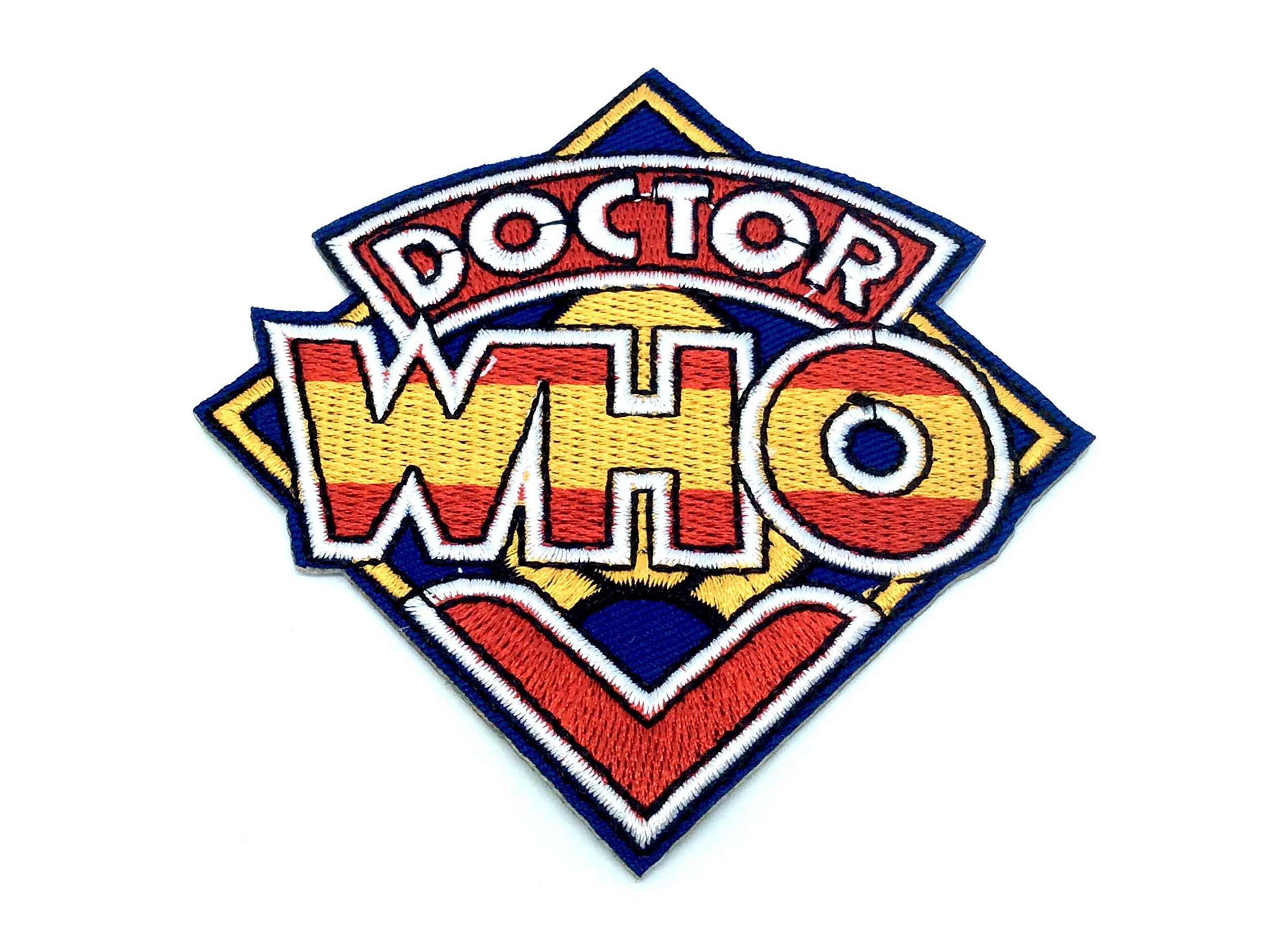 Dr Who Iron On Sew On Embroidered Patch : Amazon.co.uk: Home & Kitchen