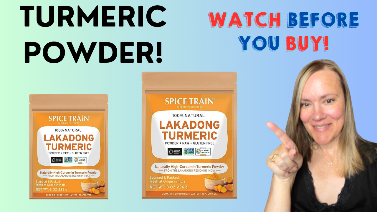 Watch SPICE TRAIN＇s Lakadong Turmeric Powder is Awesome! on Amazon Live