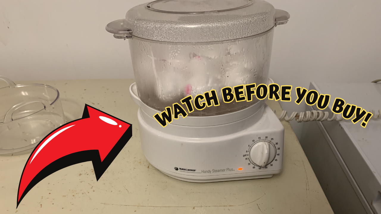 Watch Black and Decker Handy Food Steamer Plus & Rice Cooker Review on ...