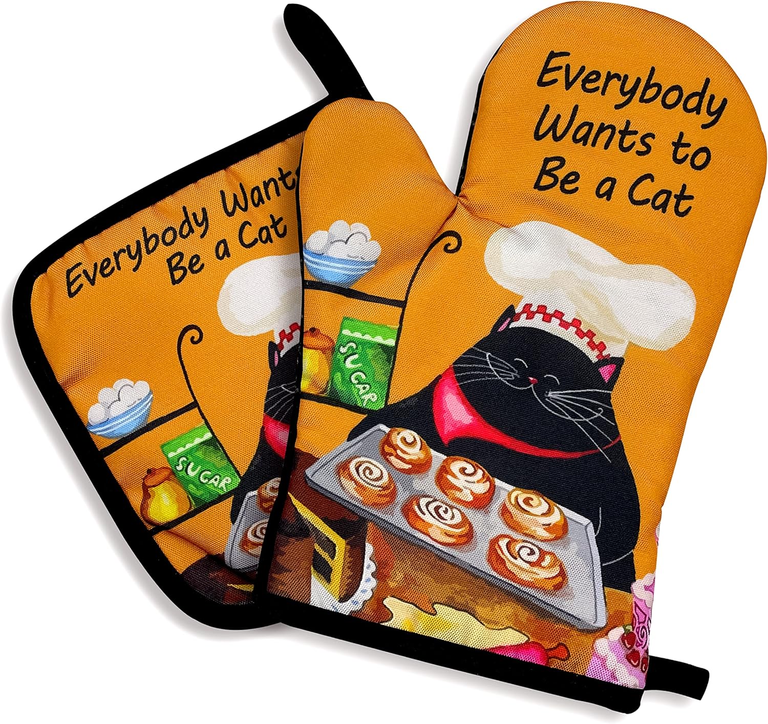 Amazon.com: zcyhtqp, Everybody Wants to be a Cat, Funny Silicone Non ...
