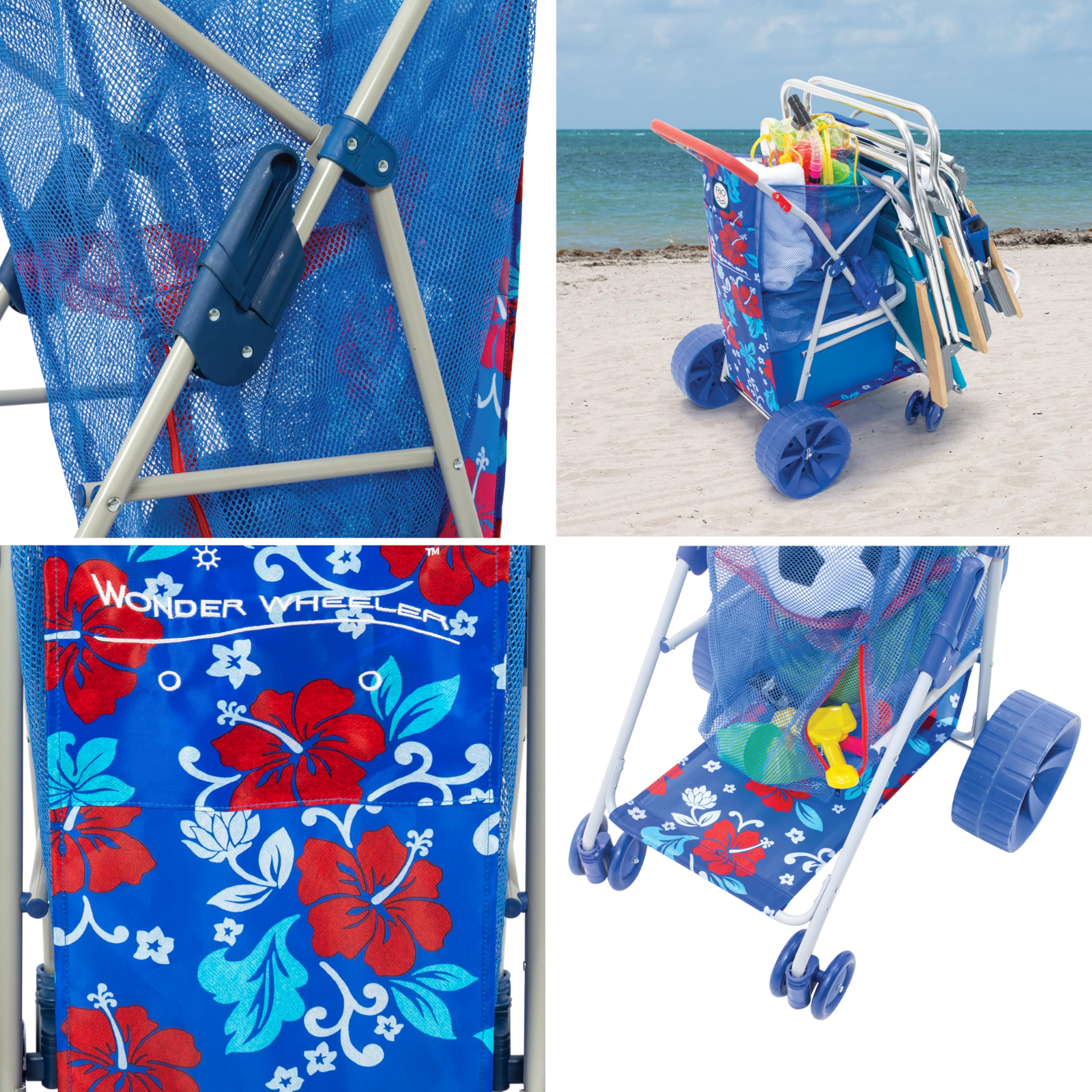Wheeler Beach Cart Buy Rio Gear Ultra Wide Wheel Buggy Wonder Wheeler