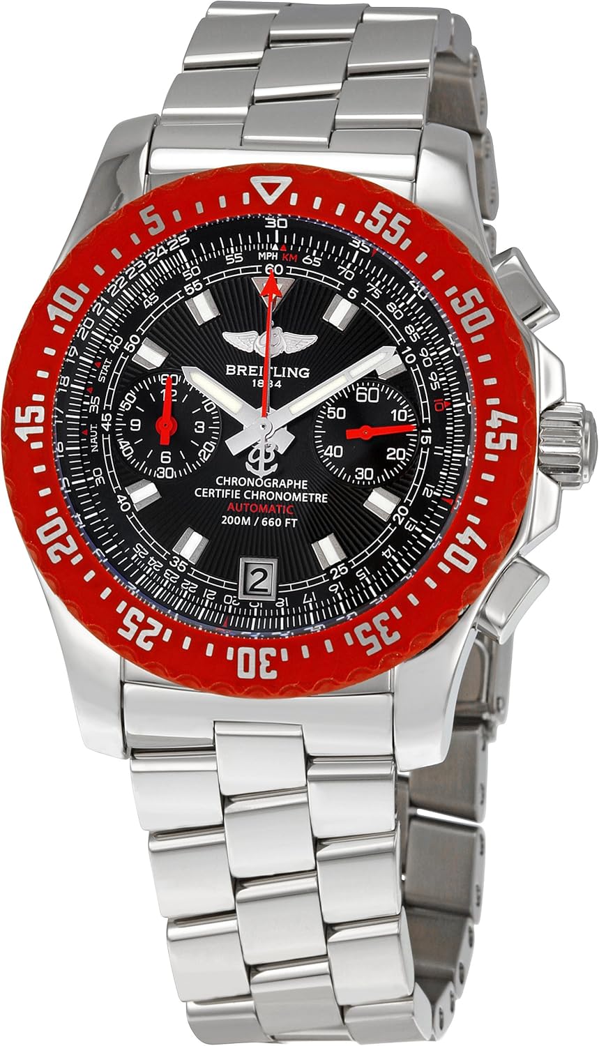 Amazon.com: Breitling Men's BTA2736303-B823SS Skyracer Raven ...
