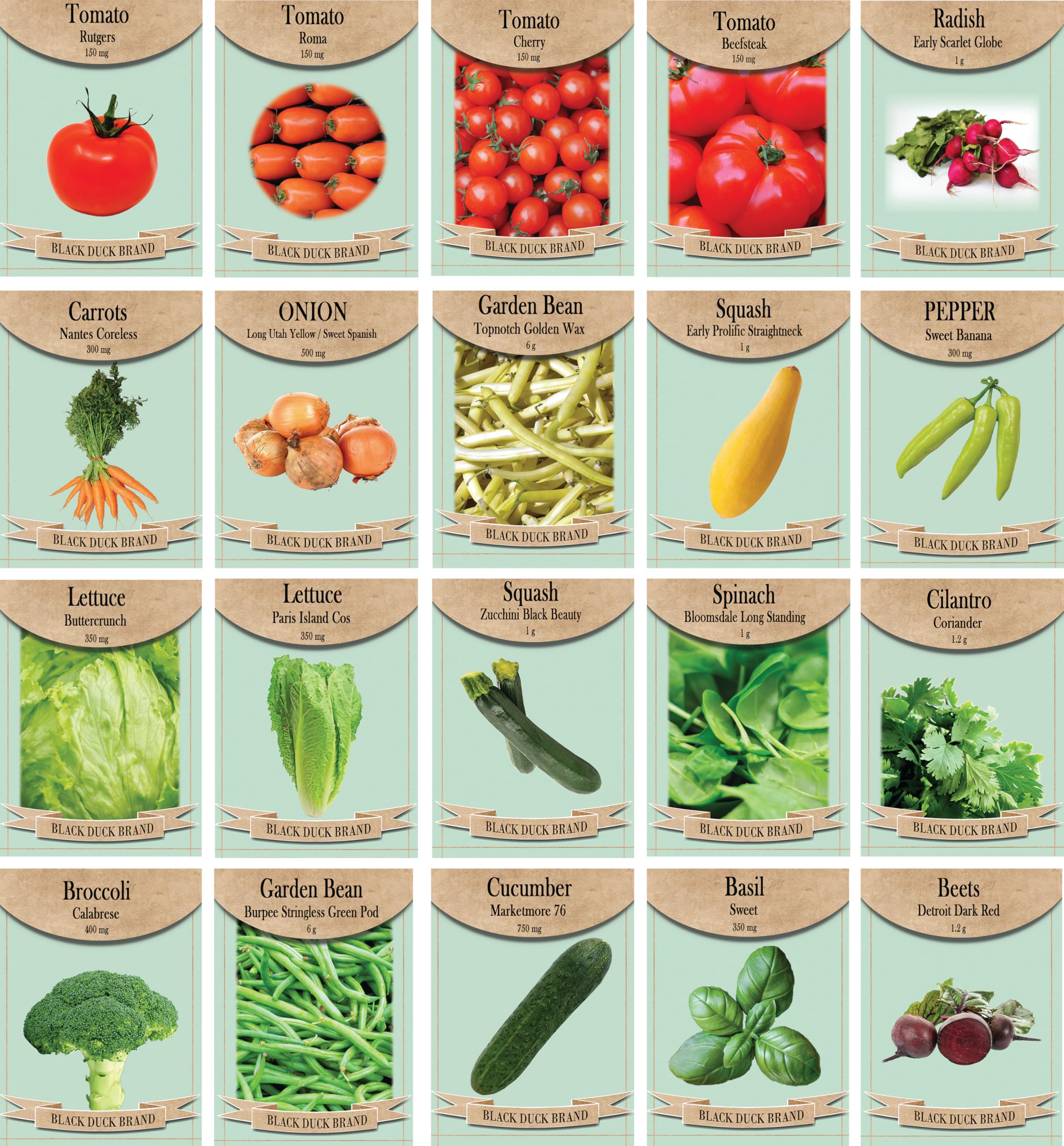 Seed Vegetables