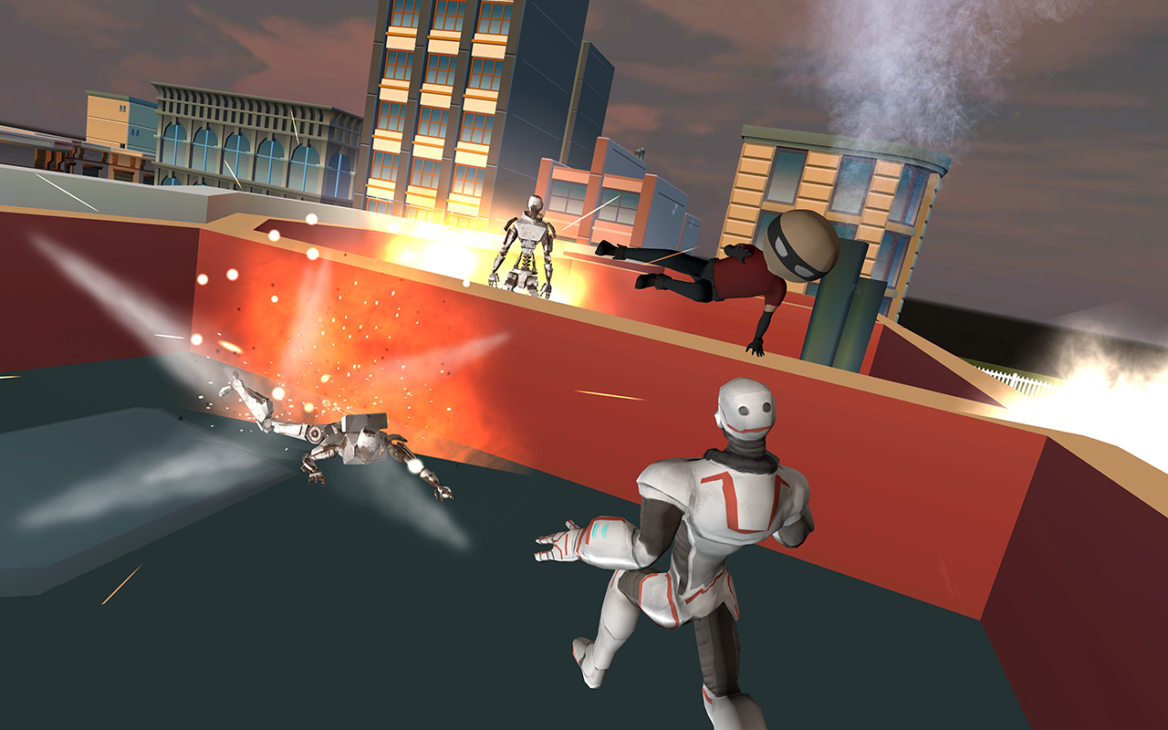 Stickman Detention Retreat: Robot Warrior Destruction - App on Amazon ...