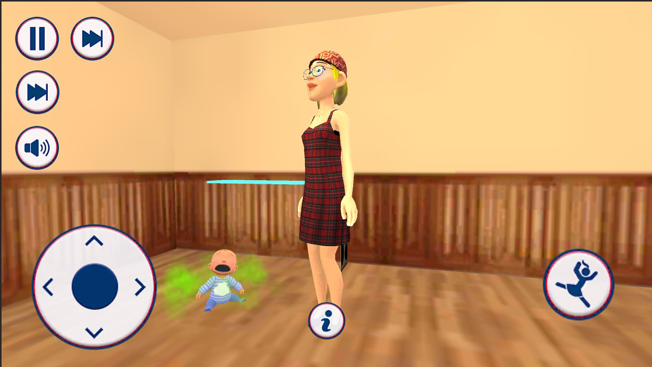 Virtual Mother Family Life 3D: Naughty Baby & Crazy Daddy - App on ...