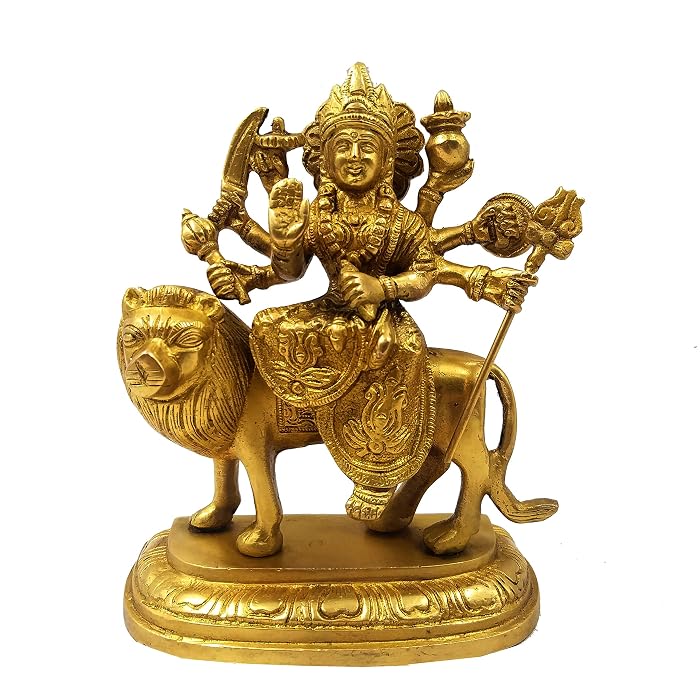 Buy KAPASI HANDICRAFTS Emporium Hindu Goddess Ambaji/Ambe Maa/Durga Maa ...