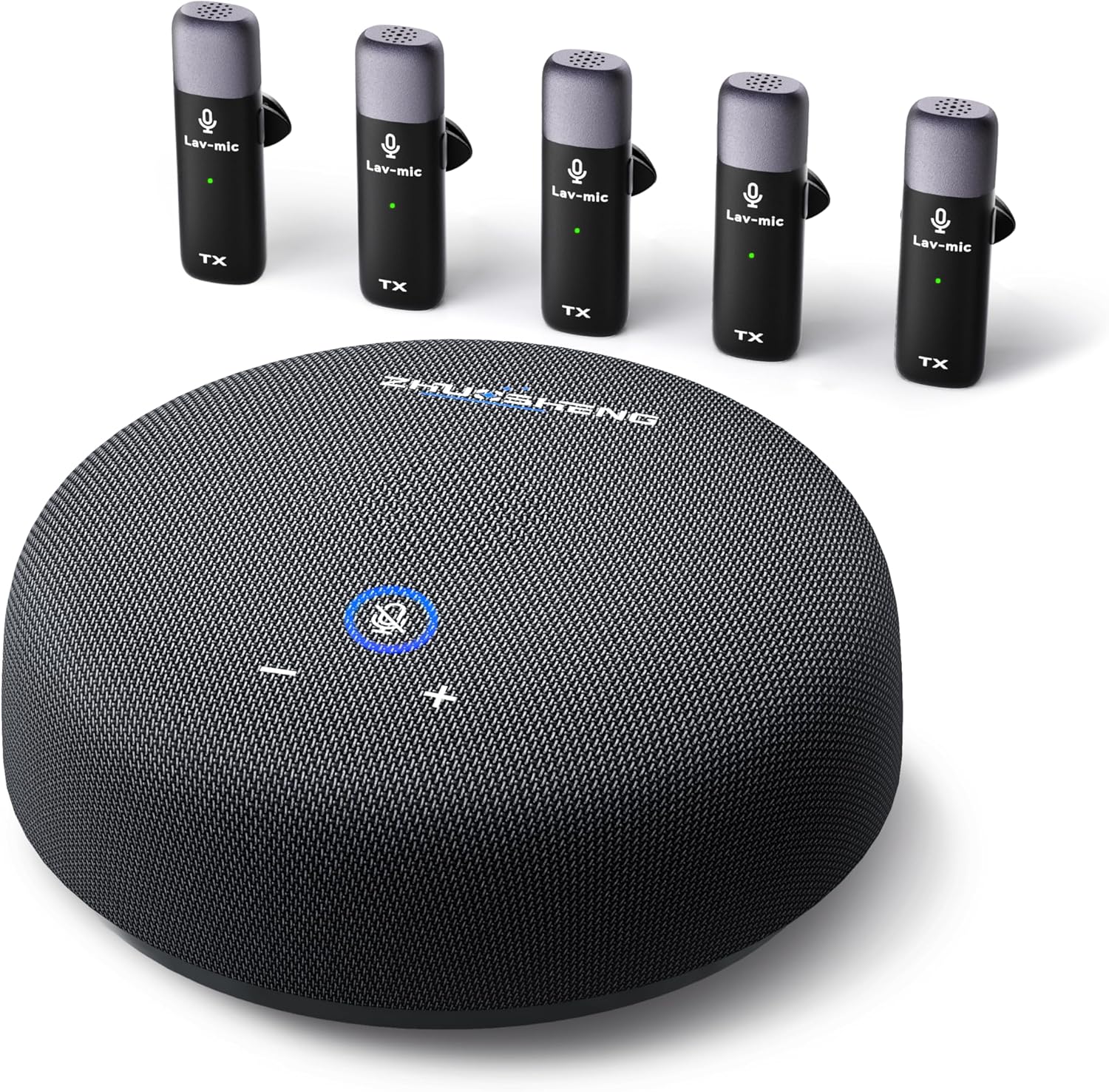 Amazon.com : ZHUOSHENG Conference Speaker and Microphone, USB ...