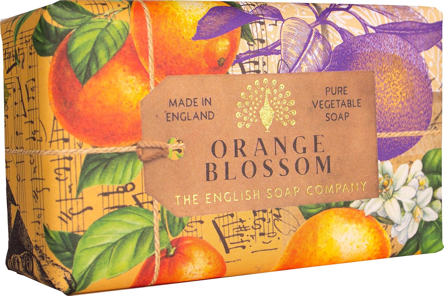 Amazon.com: The English Soap Company Anniversary Wrapped Soap Bar ...