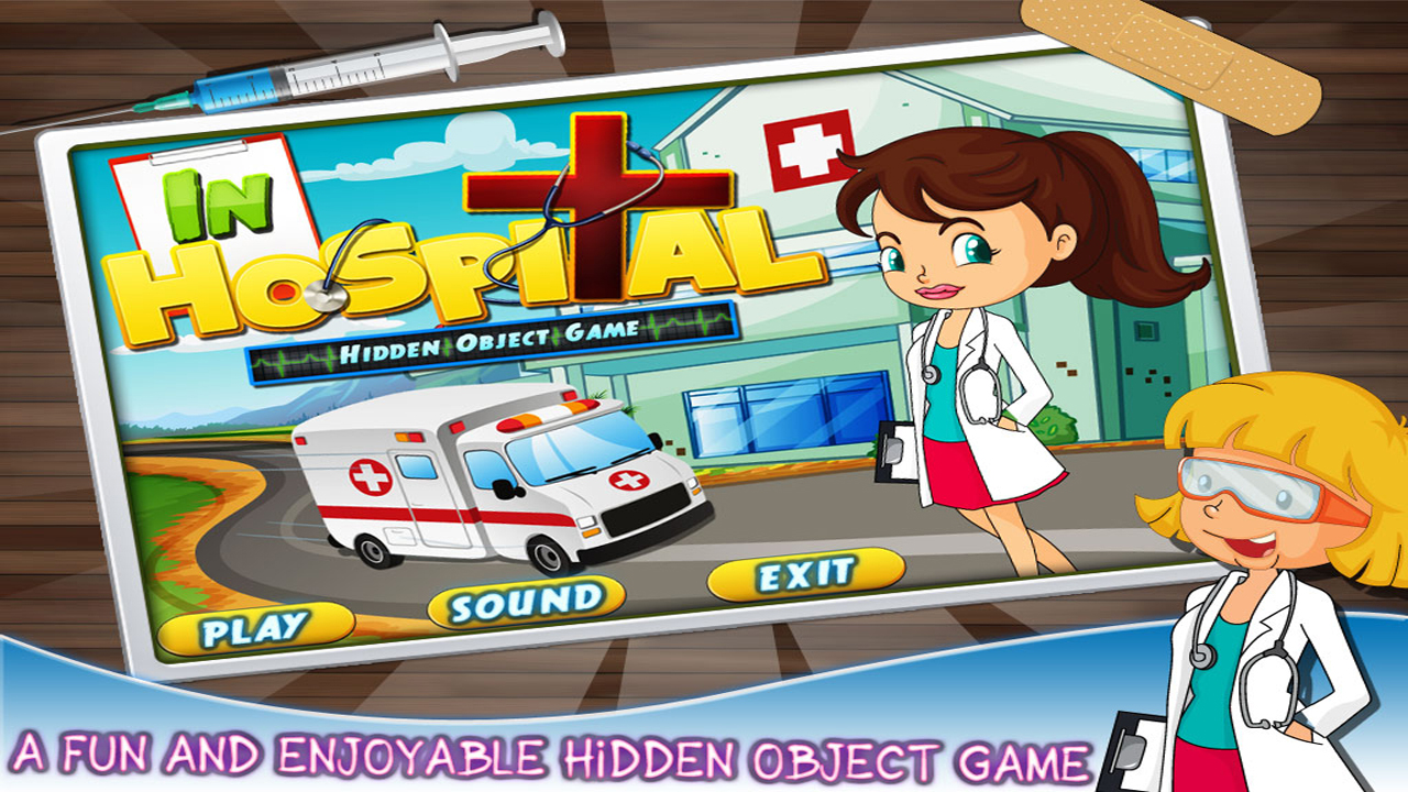 #38 - In Hospital - New Free Hidden Object Games - App on Amazon Appstore