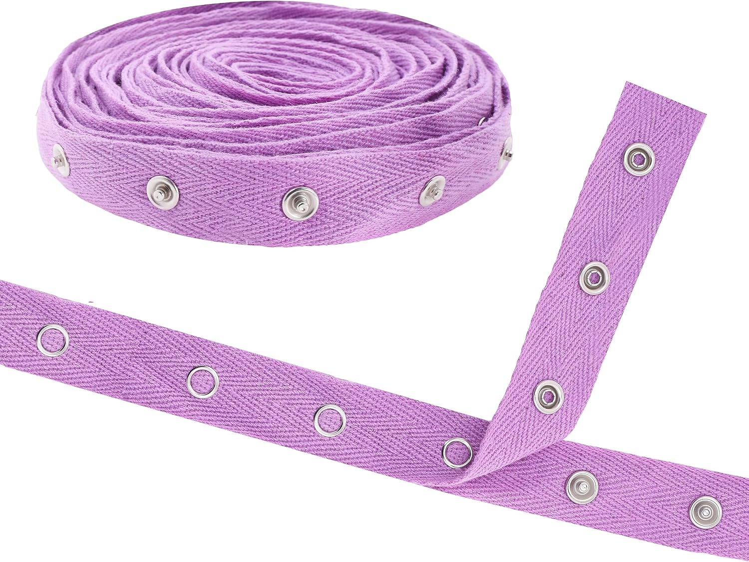 Amazon.com: Mandala Crafts Metal Snap Tape for Sewing by Yard Snap ...