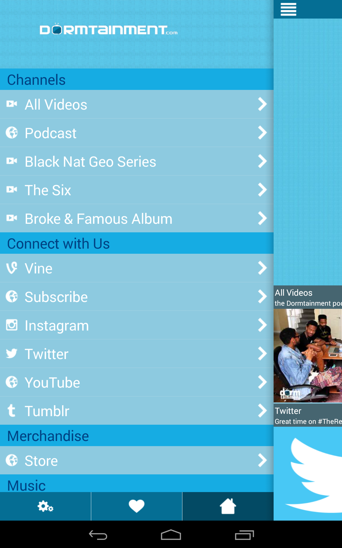 Dormtainment - App on the Amazon Appstore