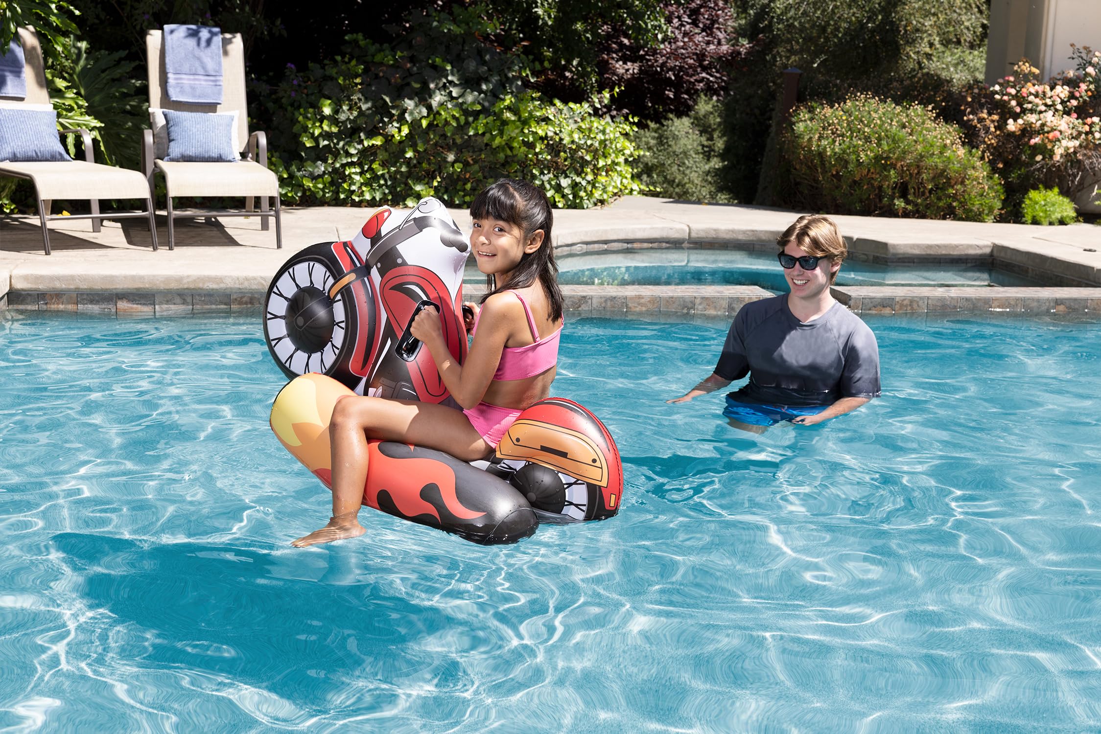 Snapklik.com : Poolmaster Inflatable Swimming Pool Float Rider Pool Toy For Kids