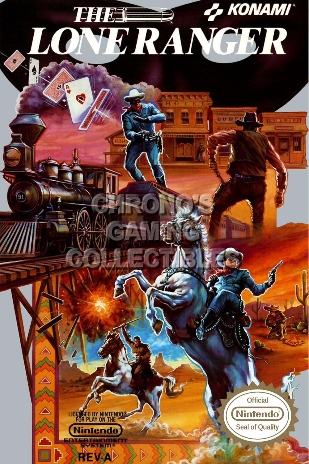 Amazon.com: Orignal Nintendo NES Box Art CGC Huge Poster Glossy Finish ...