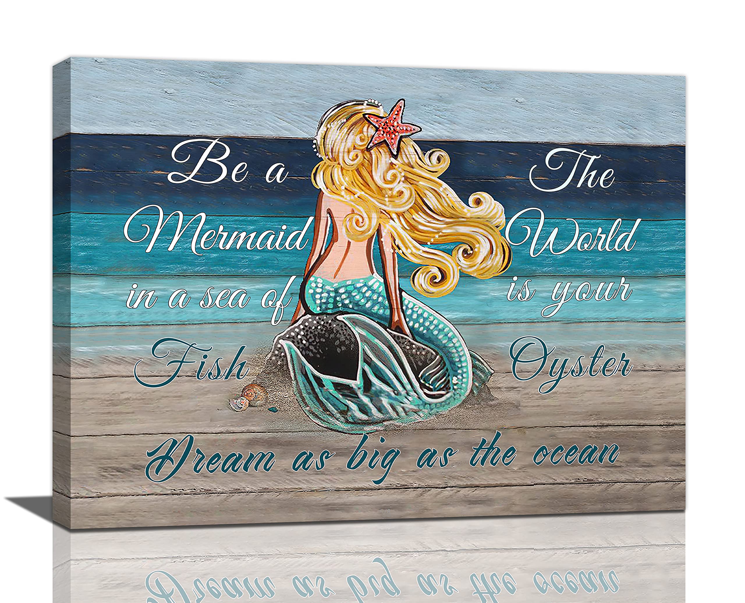 Beachy Mermaid Art