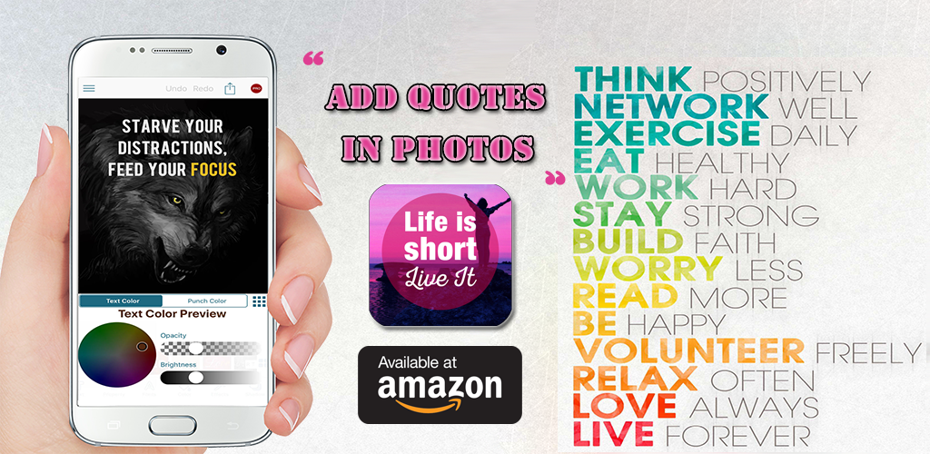 Quotes Creator - Add Quotes In Photos Quotes Maker - App on Amazon Appstore