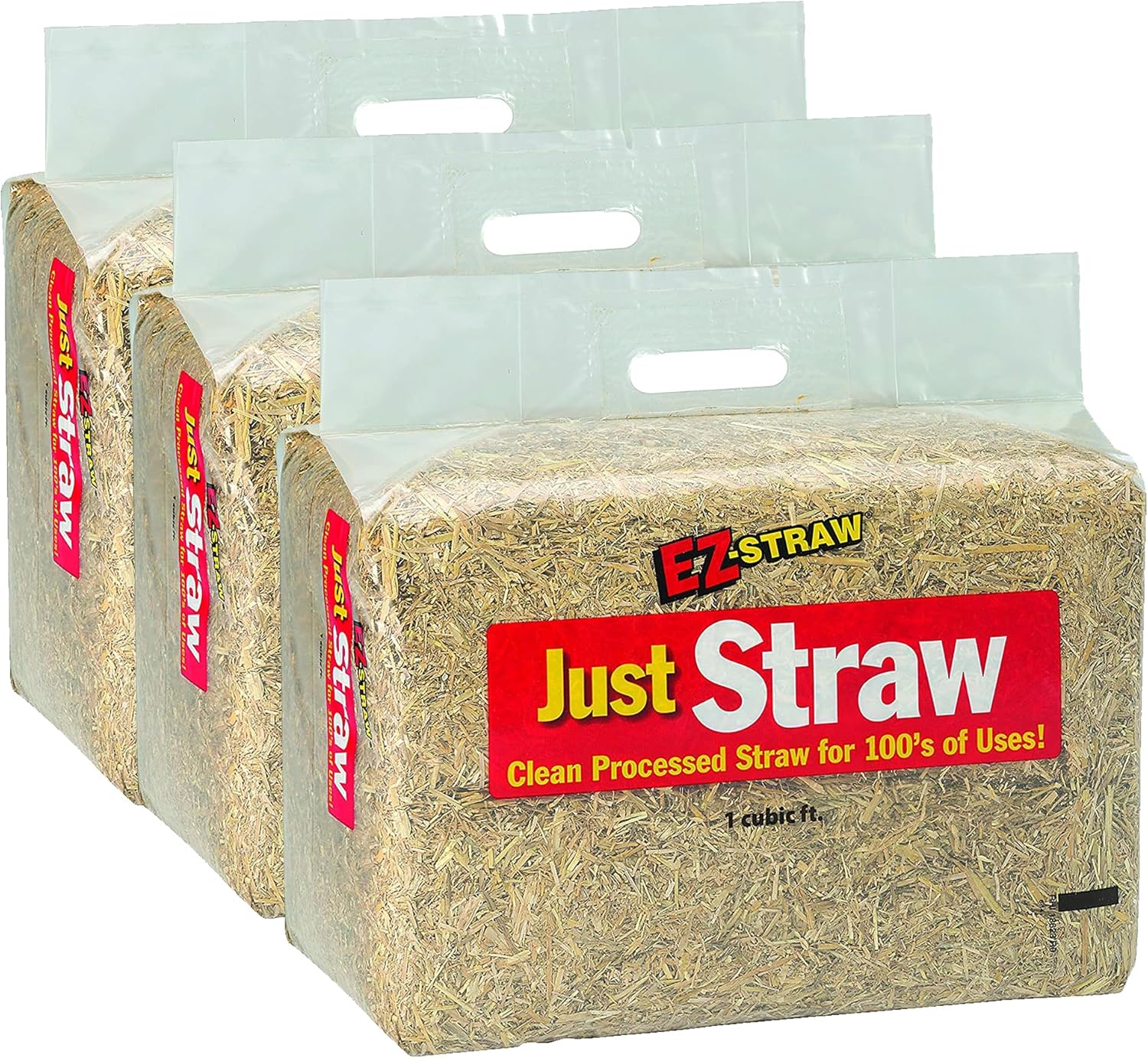 Amazon.com: EZ Straw Rhino Seed EZ-Straw Just Straw 1 Cubic Foot Sun ...