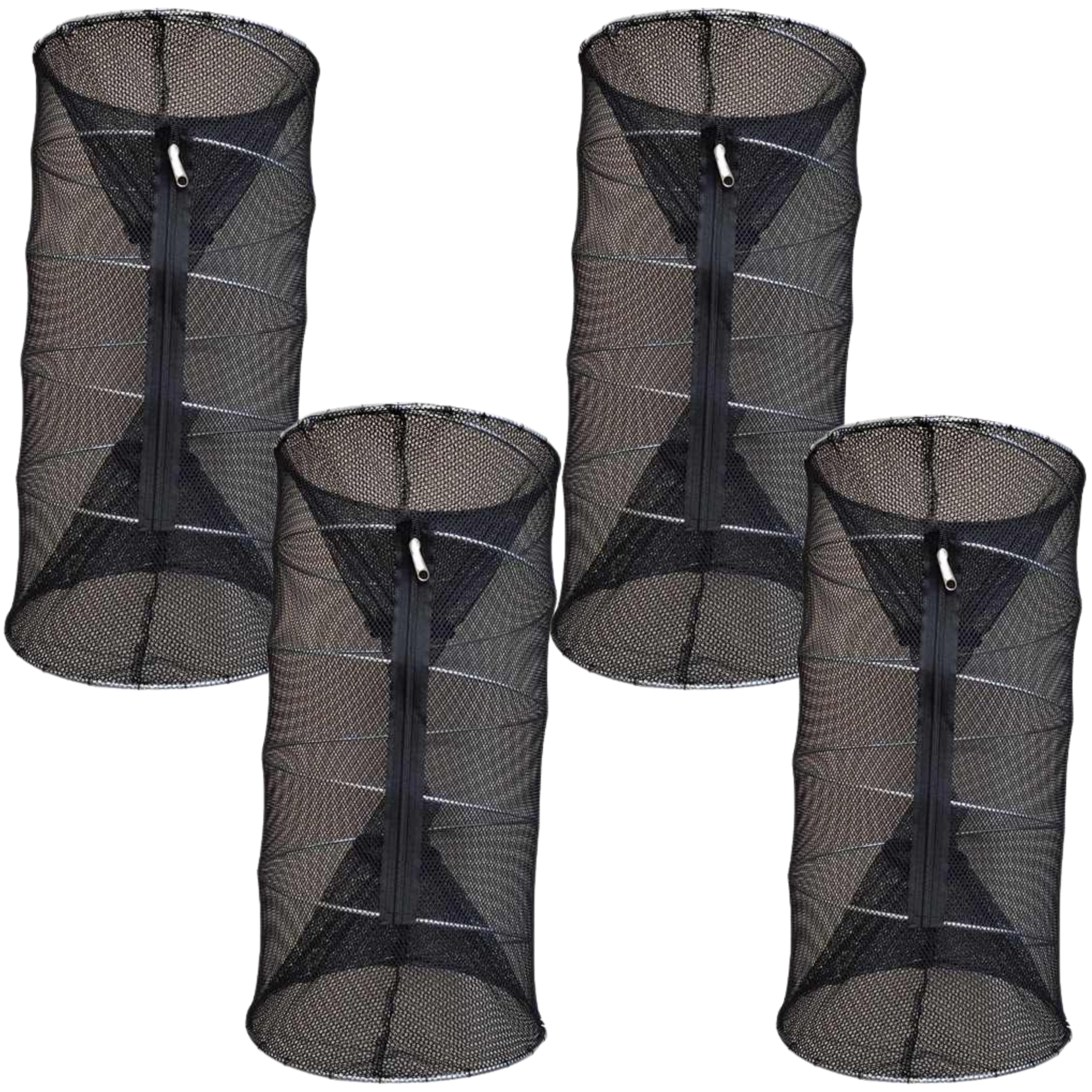 Amazon.com : KRAKEN SUPPLY CO 4 Pack Crayfish Trap Fishing Bait Trap ...