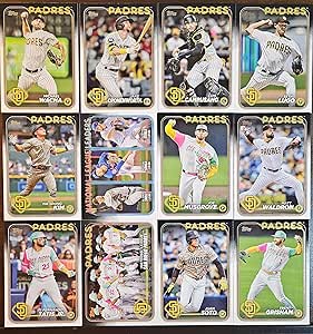2024 Topps Series 1 San Diego Padres Team Set 12 Cards Juan Soto ...