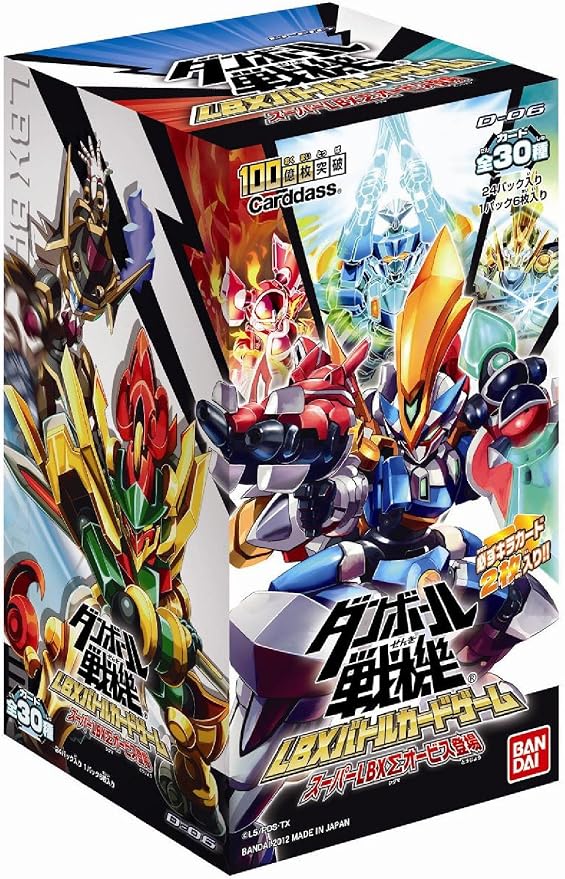 6th Little Battlers LBX Battle Card Game Booster Pack [D-06] (BOX ...