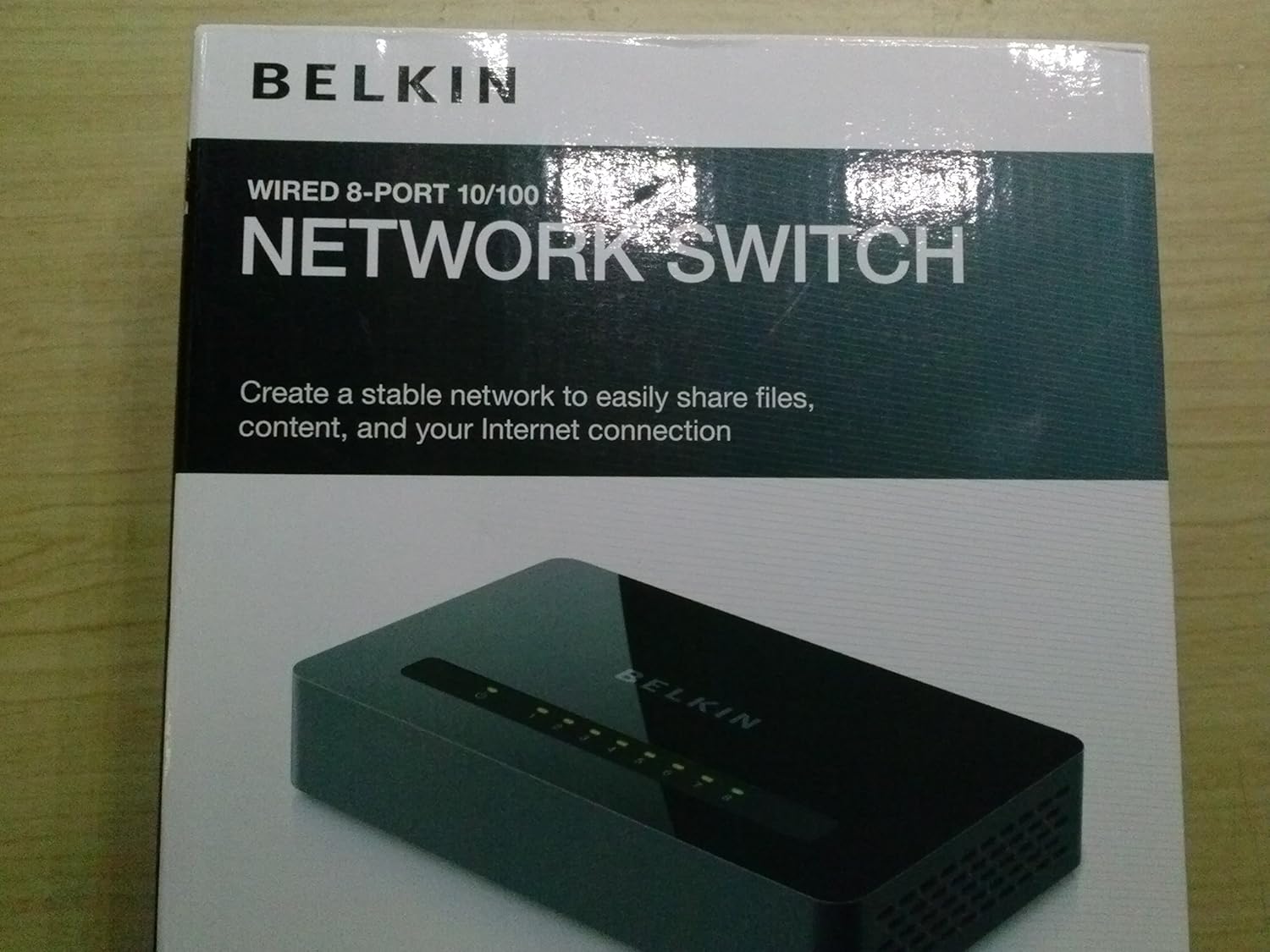 Belkin 8-Port Network Switch Unmanaged Network Switch Silver - Network ...