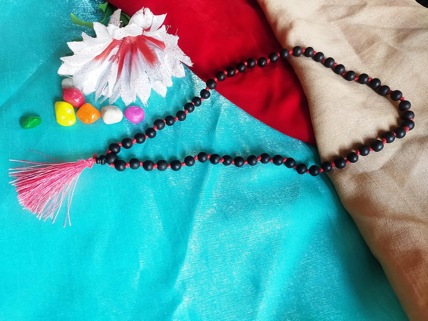 KC PRODUCTS® Natural Ebony Wood (Karungali Kattai) Unpolished Knotted ...