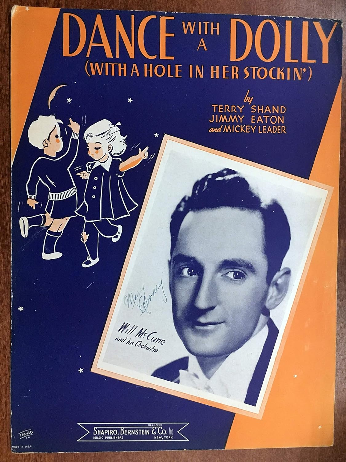 Amazon.com: DANCE WITH A DOLLY (Terry Shand SHEET MUSIC) 1944 recorded ...