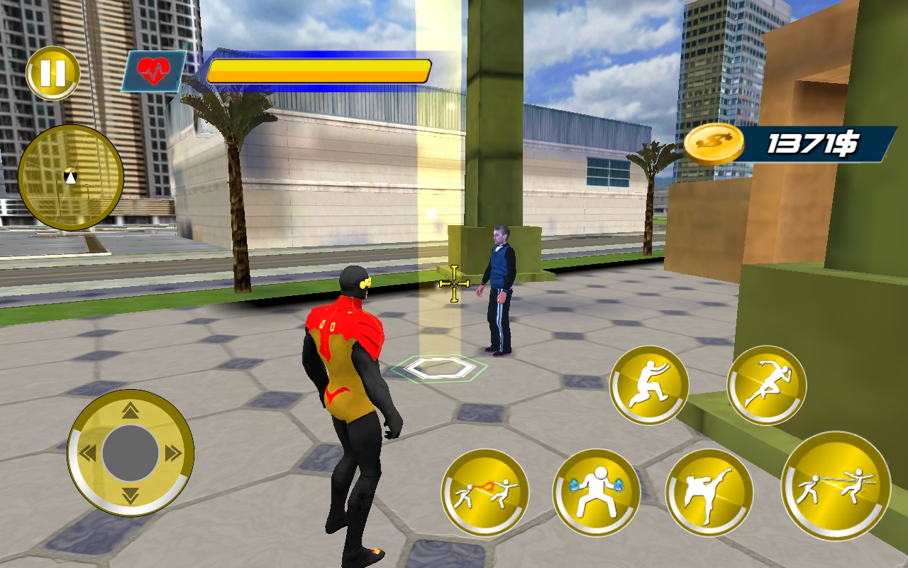 Super Frog Rope Hero: Flying Ninja Superhero Battle in Vegas Crime City ...