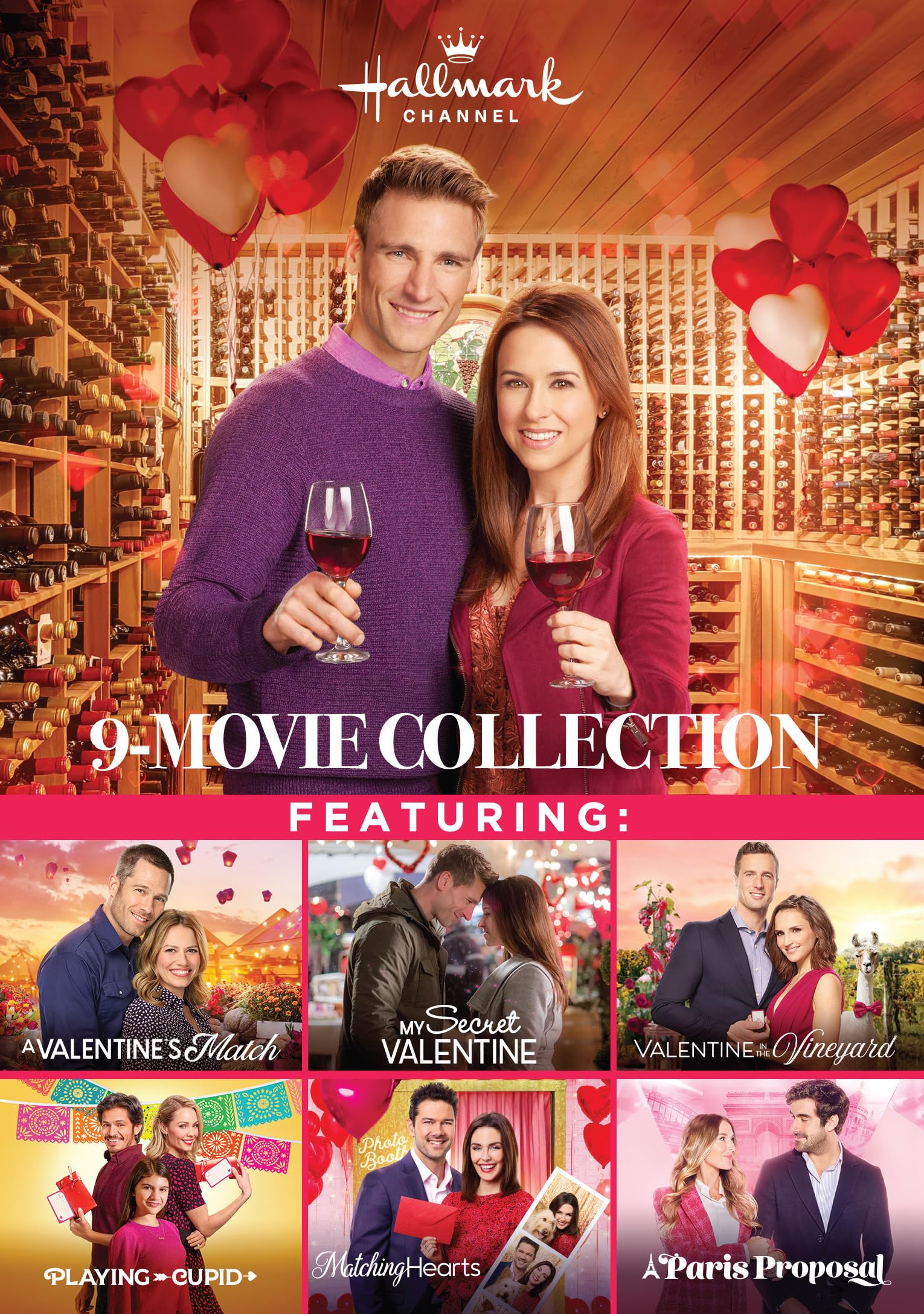 Amazon.com: Hallmark 9-Movie Love Love Collection: A Valentines Match ...