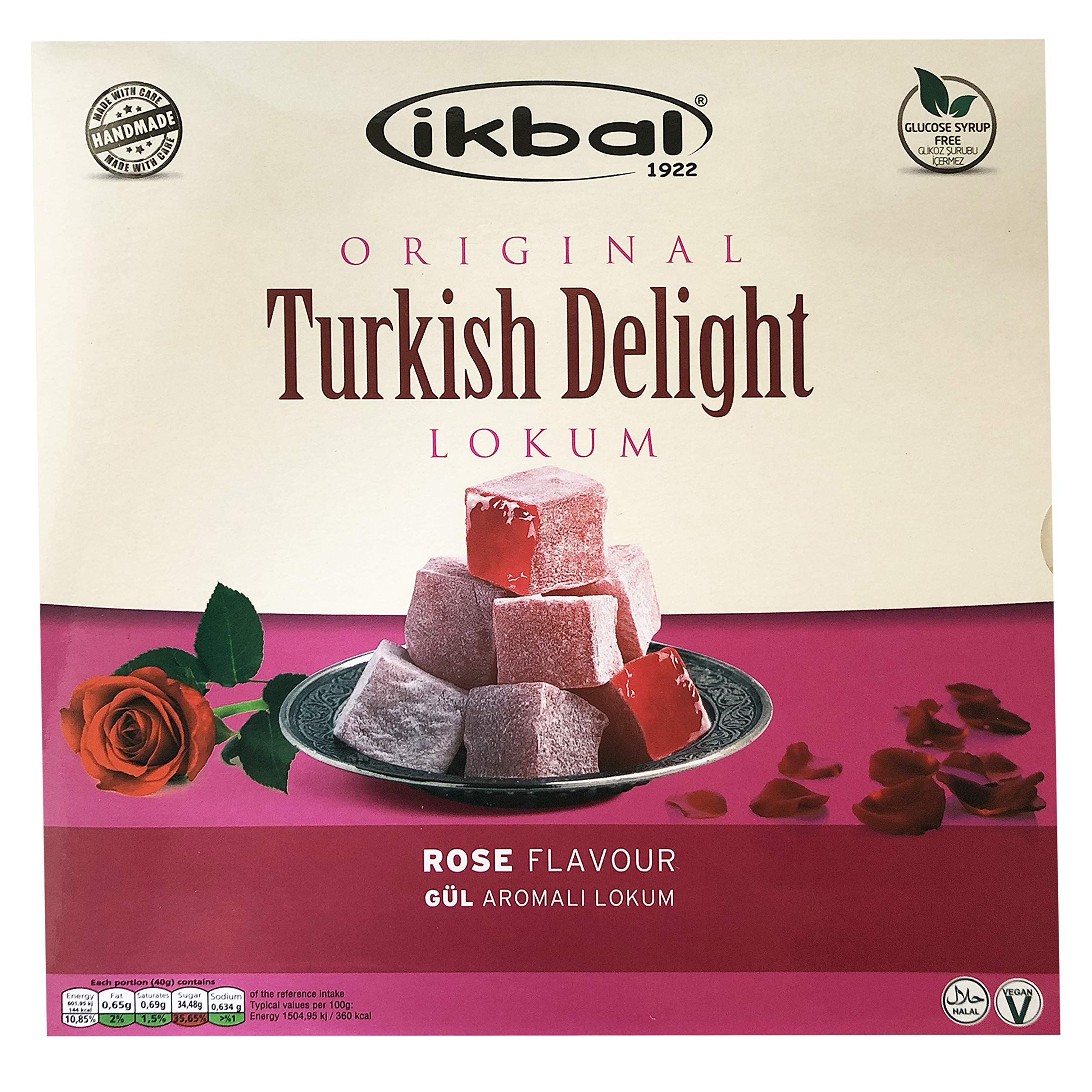 Handmade Ikbal Original Turkish Delight 350g Fruity Halal, Kosher ...