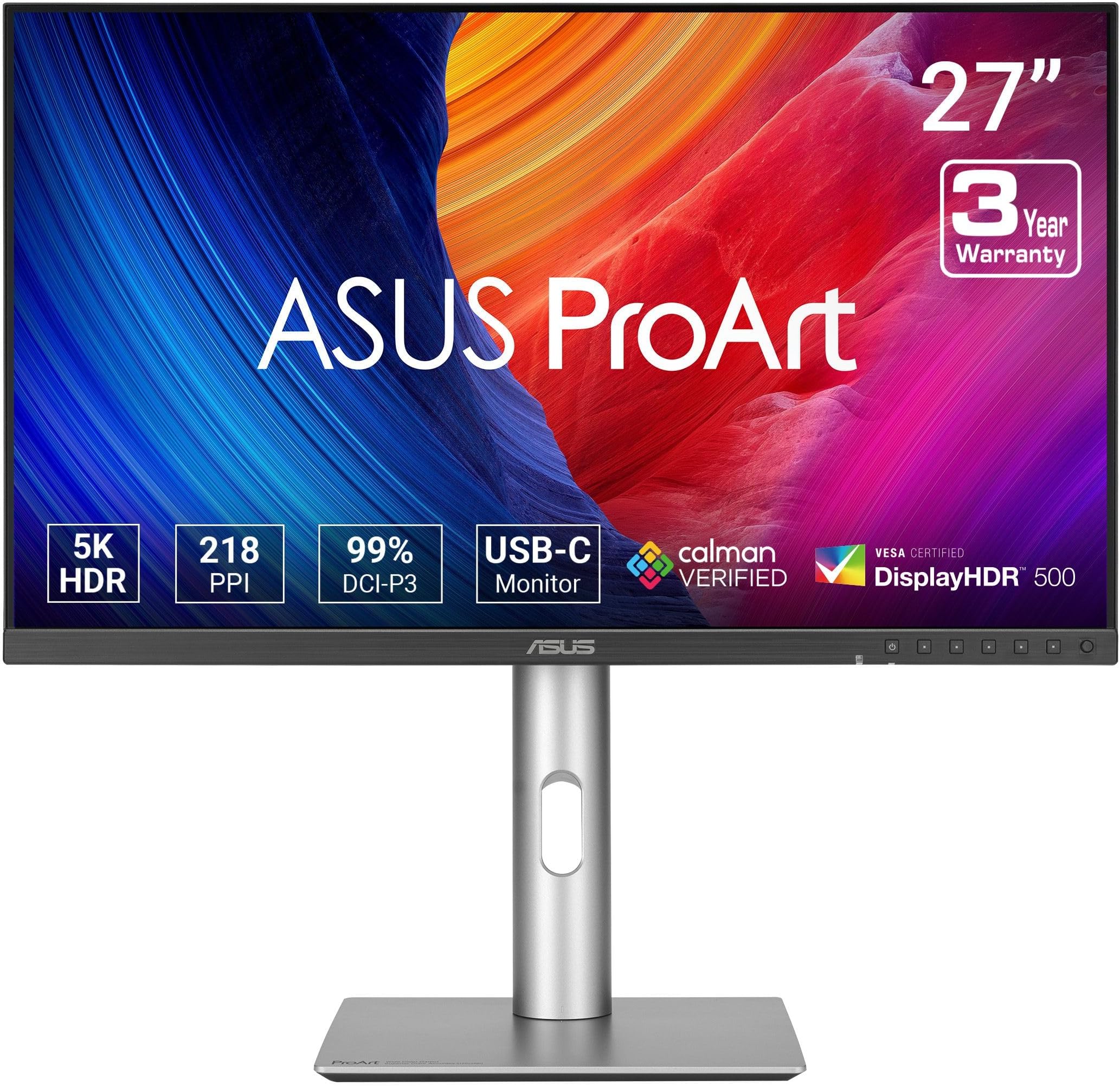 Amazon.com: ViewSonic VP2788-5K 27 Inch 5K Mac-Ready Monitor with 100% ...