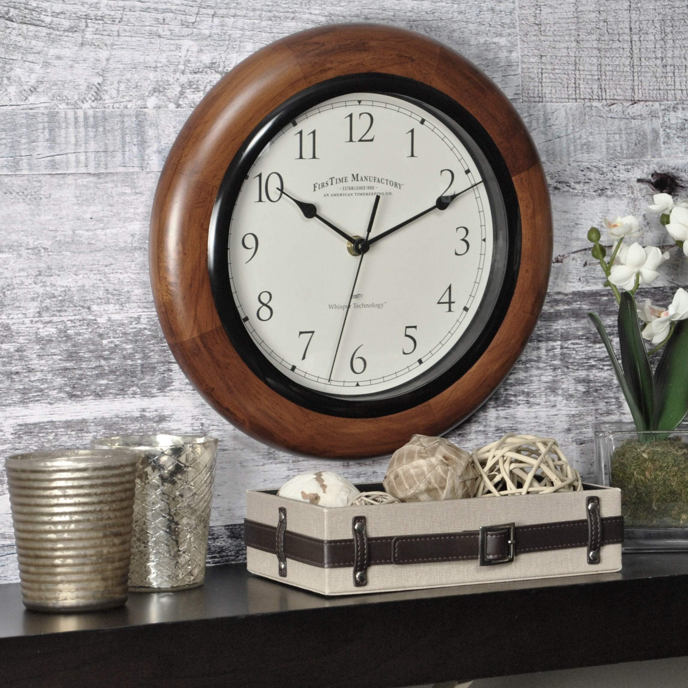 Amazon.com: BLACK FOREST DECOR Faux Antler Wall Clock : Home & Kitchen